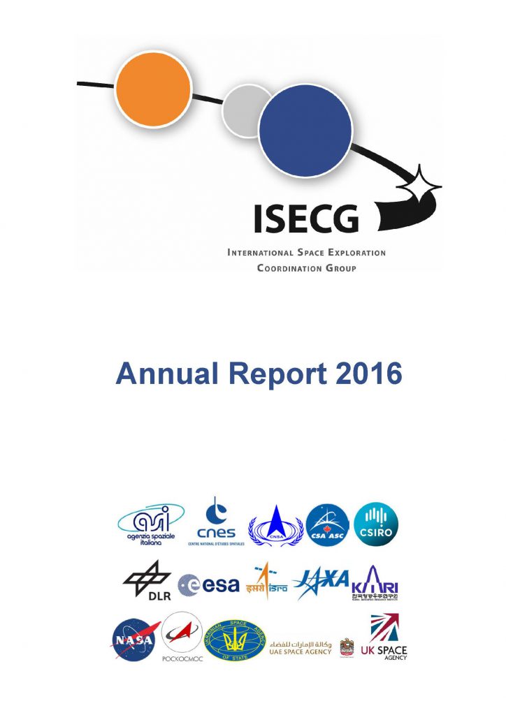 ISECG Annual Report 2016 published – the International Space ...